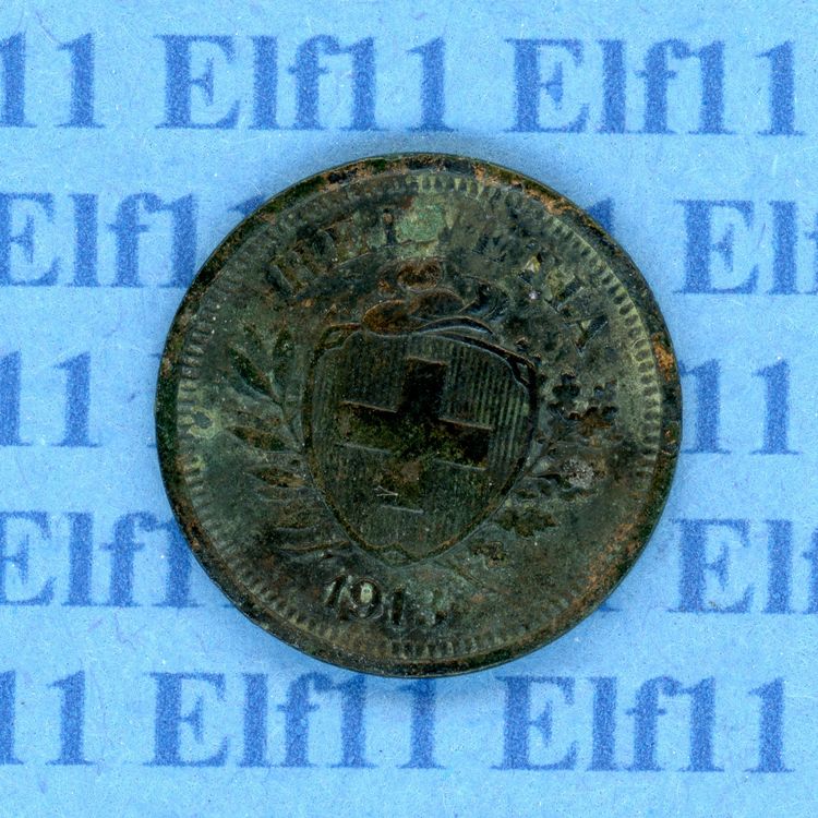 CHF___0.01 1913 ss 1 Rappen (Gebraucht) in Widnau für CHF 6 – mit Lieferung auf Ricardo kaufen