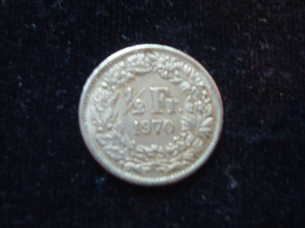 Münze 50 Rappen 1970 (Gebraucht) in Riehen für CHF 1 – mit Lieferung ...