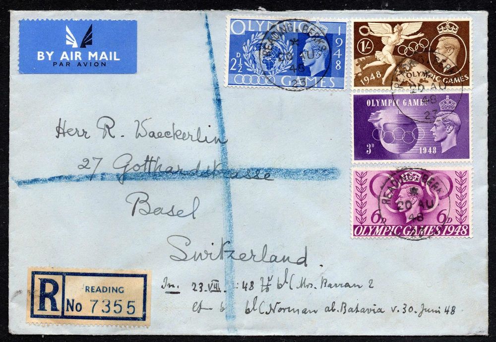 1948 R - Brief in die Schweiz | Kaufen auf Ricardo