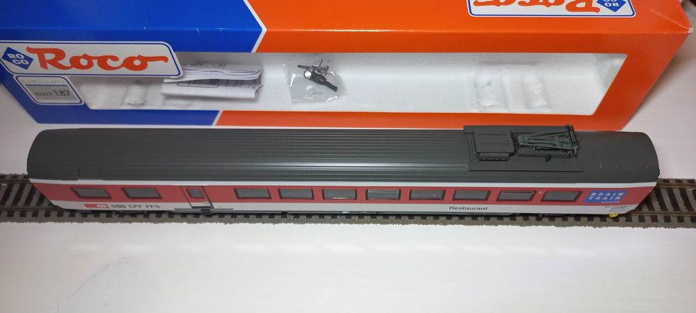 Roco 44962 SBB Ew IV WRm Restaurant H0 exact 1:87 DC, neu (Neu und ...