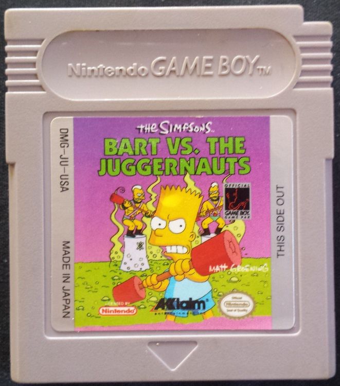 Gameboy classic The Simpsons game boy (Gebraucht) in Matten b. Interl ...