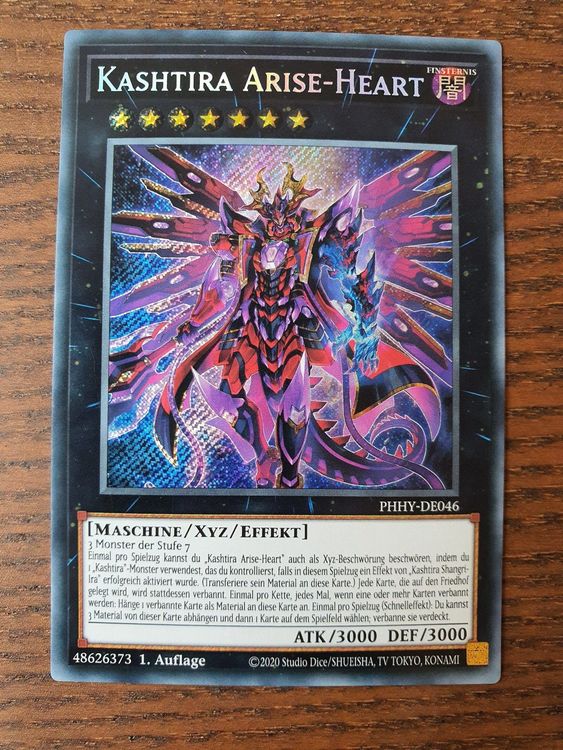 🔥 Yugioh: Kashtira Arise-Heart PHHY-DE046 SCR🔥 (Gebraucht) in Arbon für ...