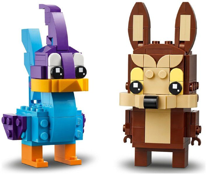 LEGO® BrickHeadz 40559 Road Runner & Wile E. Coyote (gebr.) (Gebraucht ...