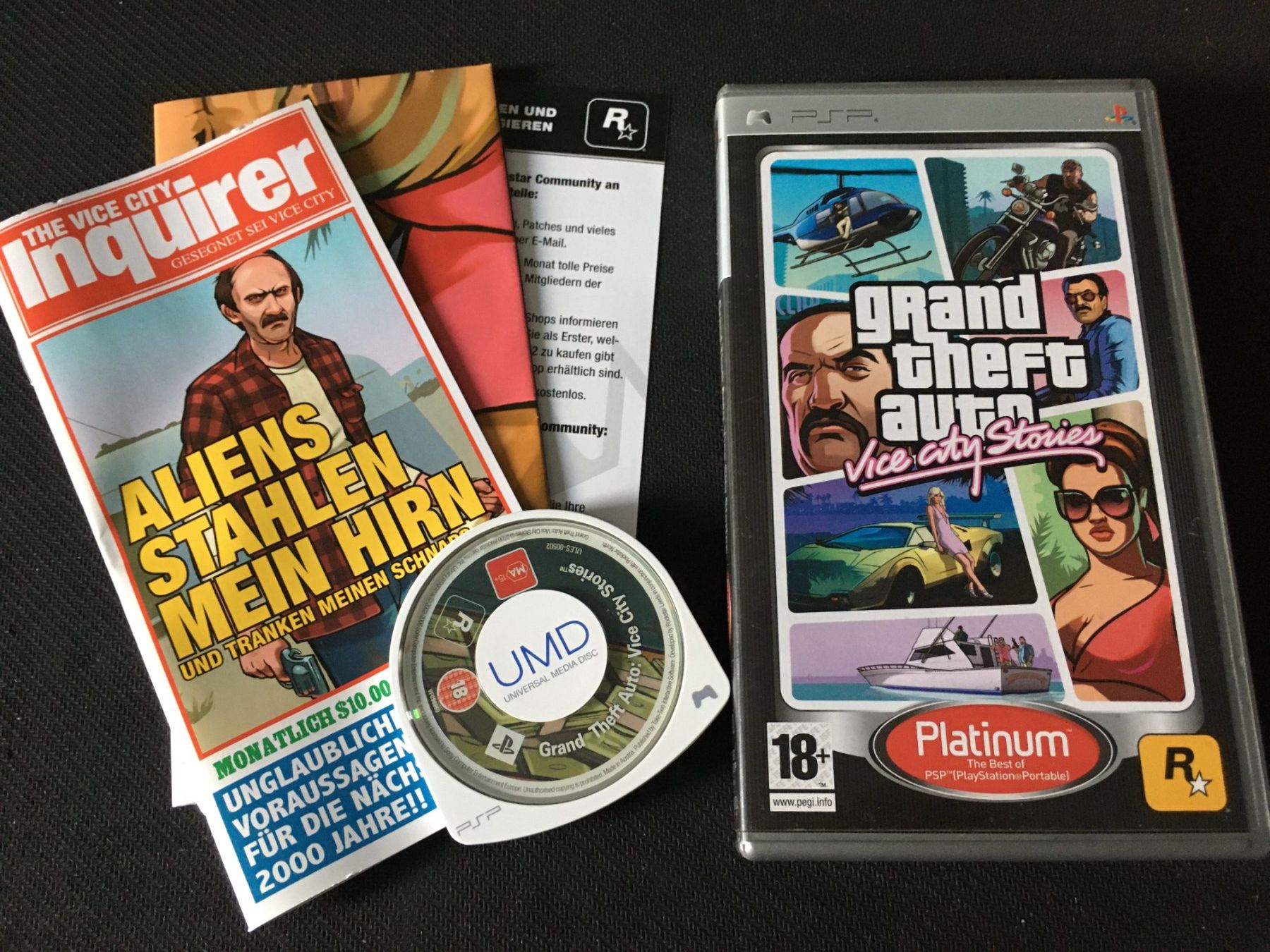 GTA Grand Theft Auto Vice City Stories für PSP (Gebraucht) in St.Gallen ...