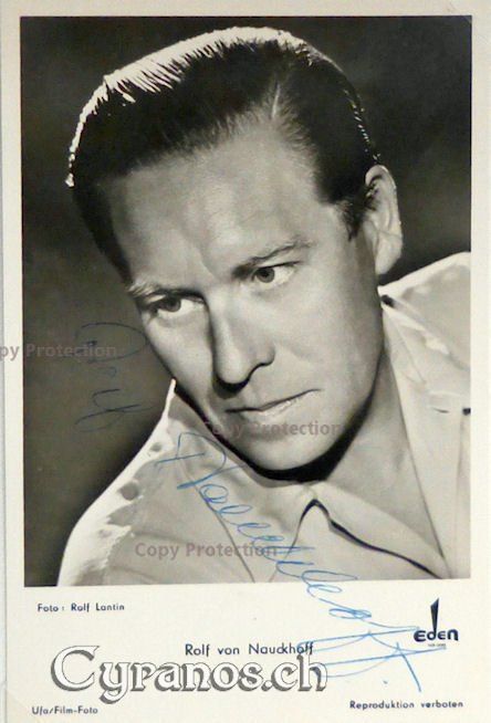 Rolf von Naukhoff (1909-1968) Schauspieler - Autogramm (Gebraucht) in Dietikon für CHF 12 – mit ...