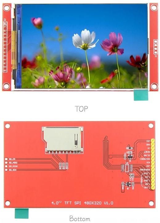 4" TFT LCD Raspberry Arduino Wemos (Neu und originalverpackt) in ...