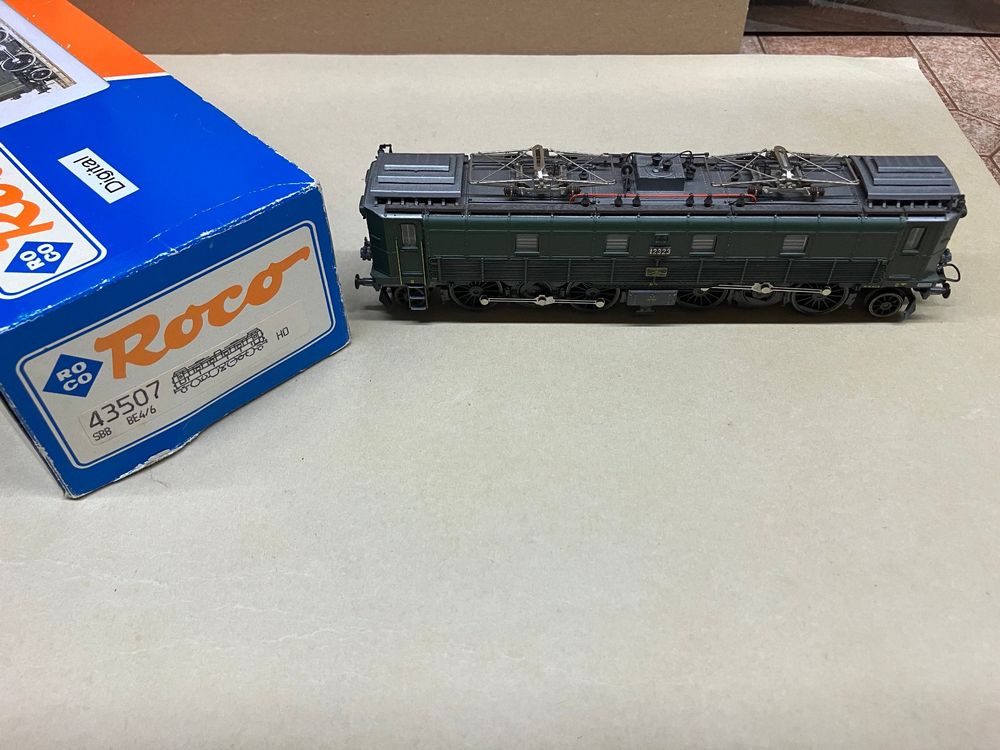 Roco 43507 SBB Be 4/6 12323 grün, H0 GS DC Digital | Kaufen auf Ricardo