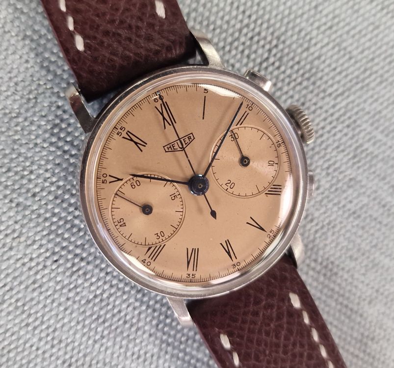 Heuer Vintage Chronograph Landeron 13, Ref. 2402 aus 1942 (Gebraucht ...