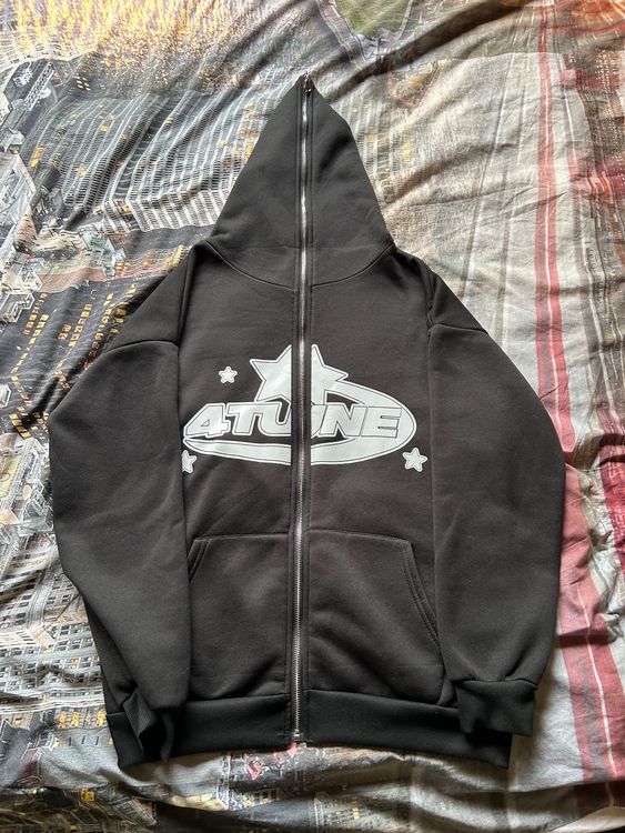 Y2K 4Tune Full zip up Hoodie Schwarz (Neu (gemäss Beschreibung)) in ...