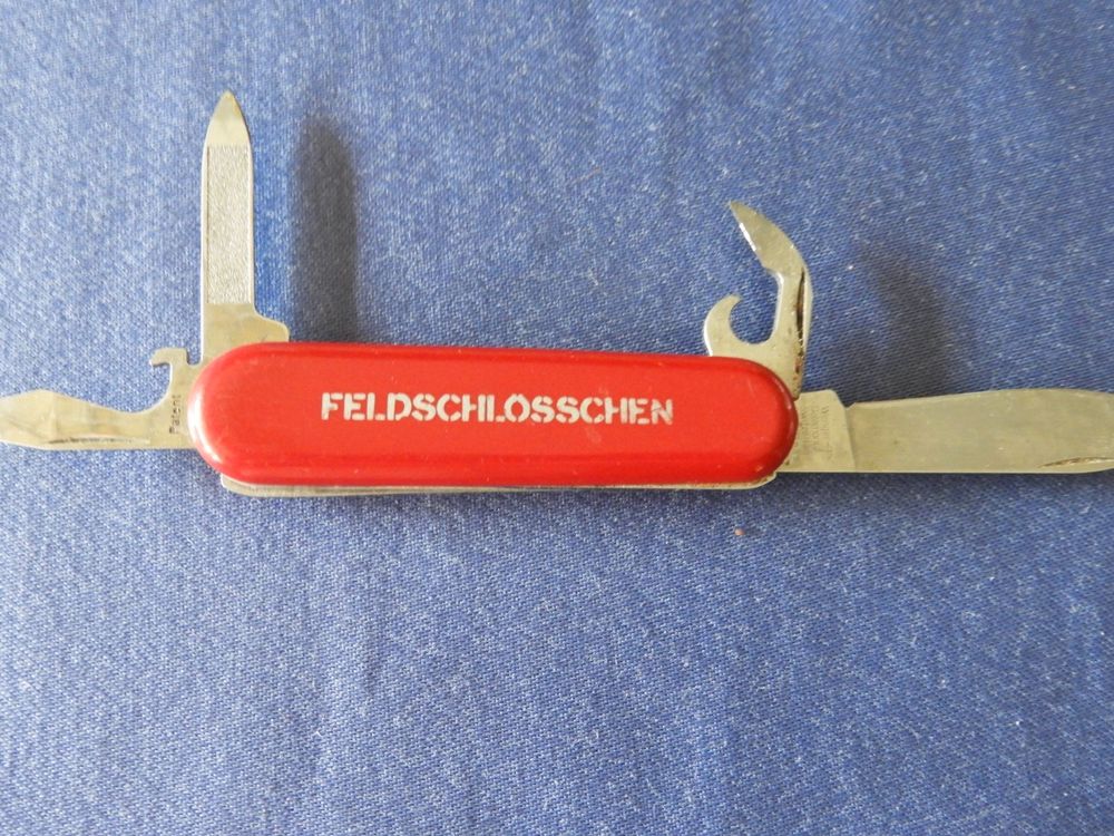 FELDSCHLÖSSCHEN MESSER VICTORINOX, HINTEN NAME ! GRAVIERT | Kaufen auf ...