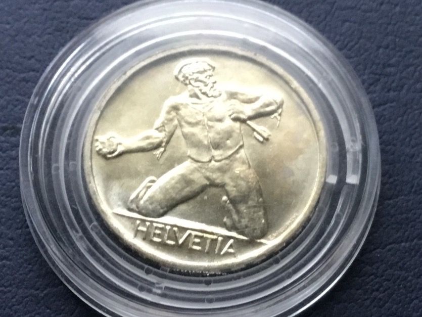 ** 5 Franken Silbermünze St.Jakob 1944 fast unzirkuliert ** | Kaufen ...