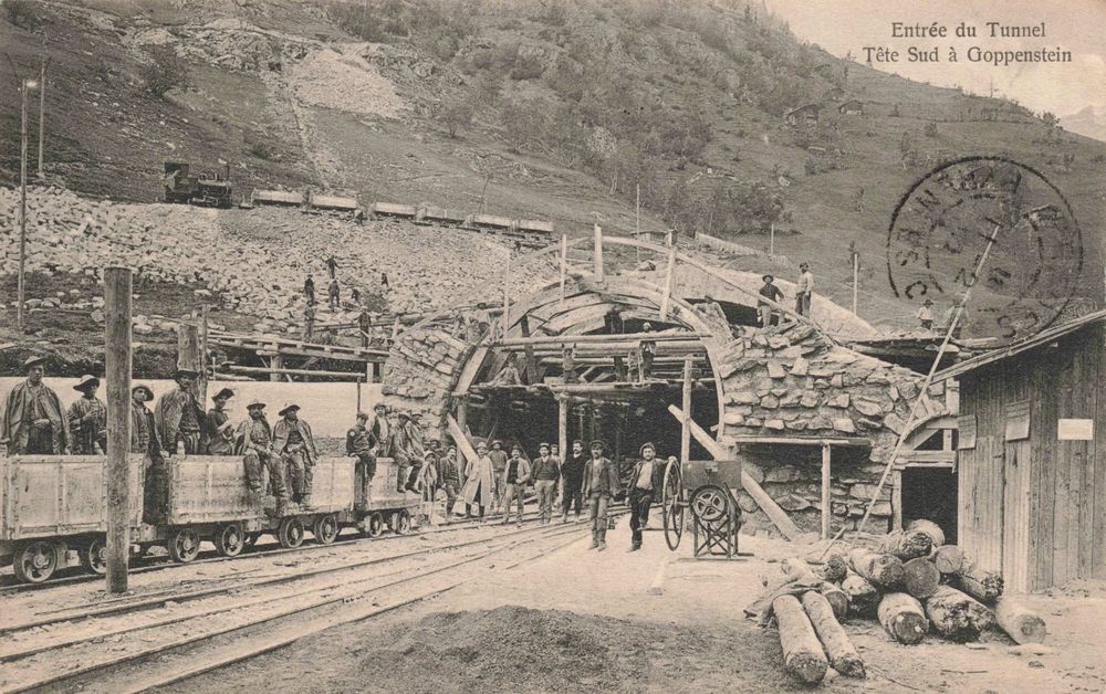 GOPPENSTEIN ENTREE DU TUNNEL TETE SUD (Gebraucht) in Biasca für CHF 36 ...