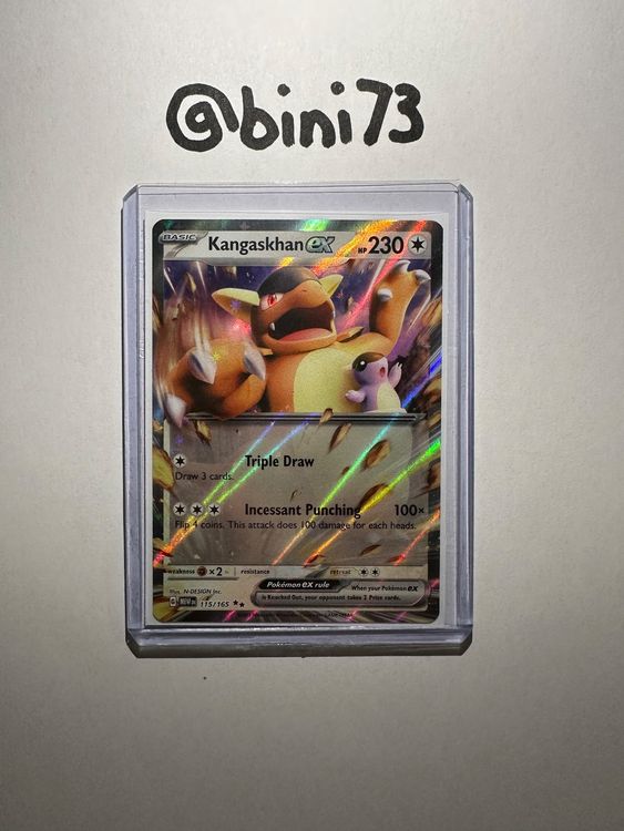 Kangaskhan ex - Pokémon 151 | Kaufen auf Ricardo