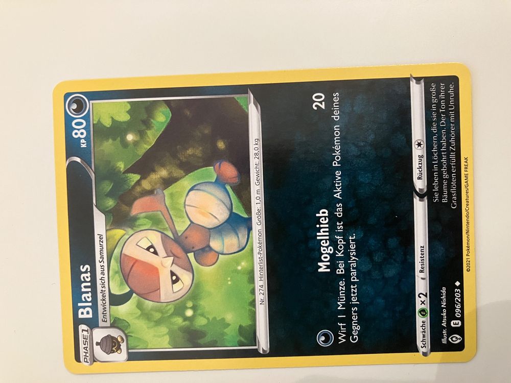 Pokemon Blanas 096/203 | Kaufen auf Ricardo
