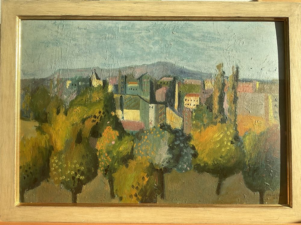 Hans Aebi, grosses Landschaftsgemälde (Gebraucht) in Nunningen für CHF ...