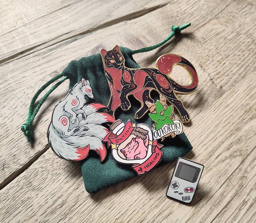 Lot de pin's neufs (vert) (Neuf avec emballage d'origine) à Yvonand ...