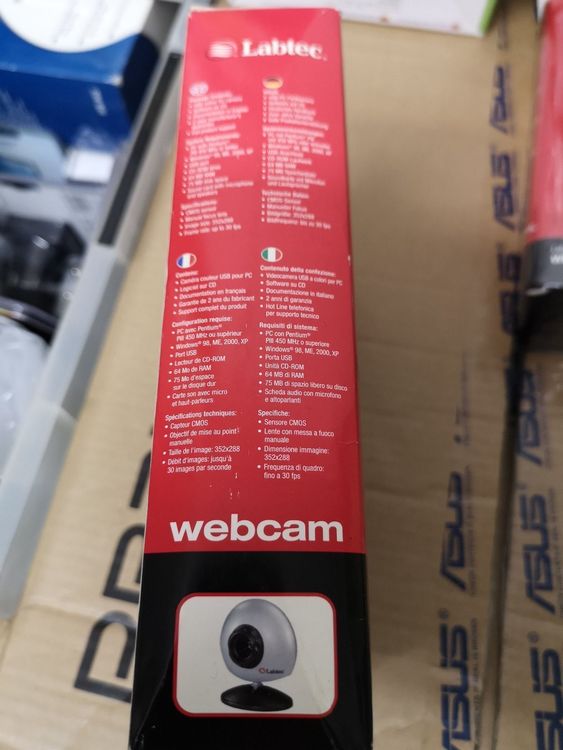 Labtec Webcam USB Cam PC Kamera Neu OVP (Neu (gemäss Beschreibung)) in ...