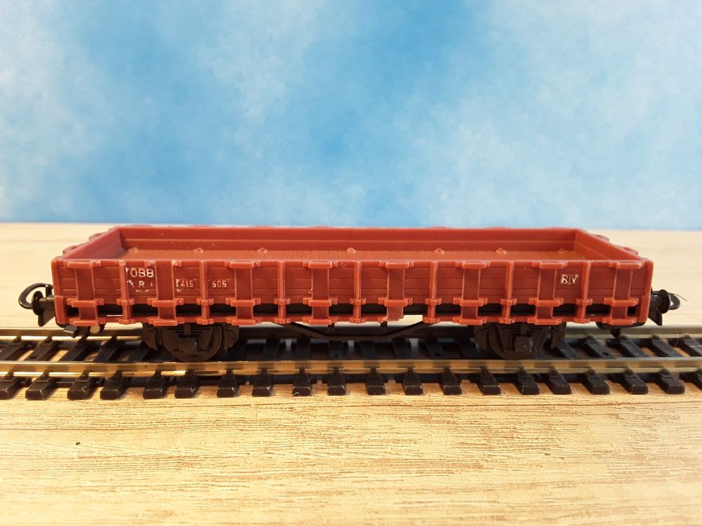 Liliput 20412 _ 2 achsiger Flachwagen der ÖBB _ Spur H0 | Kaufen auf ...