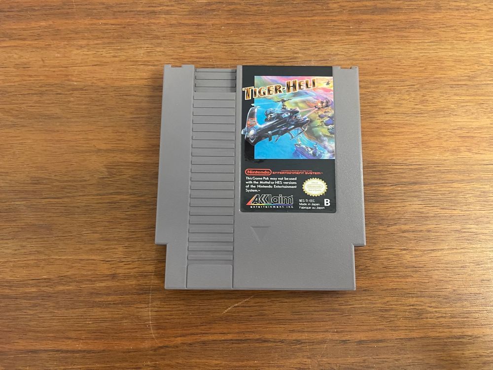 Nintendo NES Tiger Heli (PAL B) Game Spiel Sammlung (Gebraucht) in ...