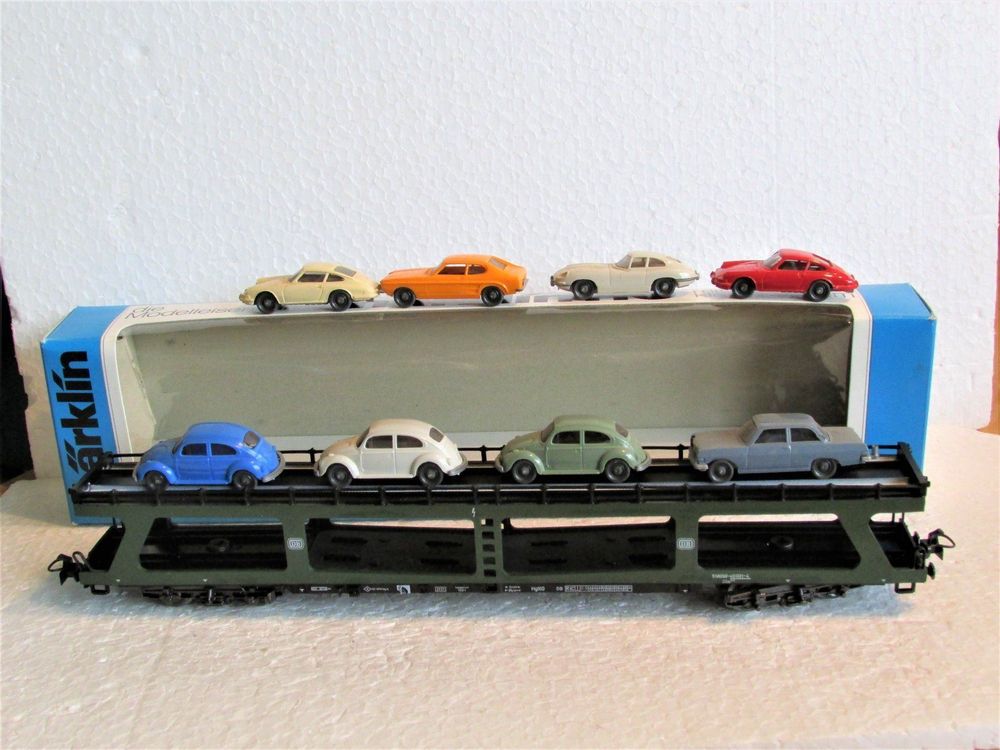 Märklin 4074 Autoverladewagen, Autos, H0 | Kaufen auf Ricardo
