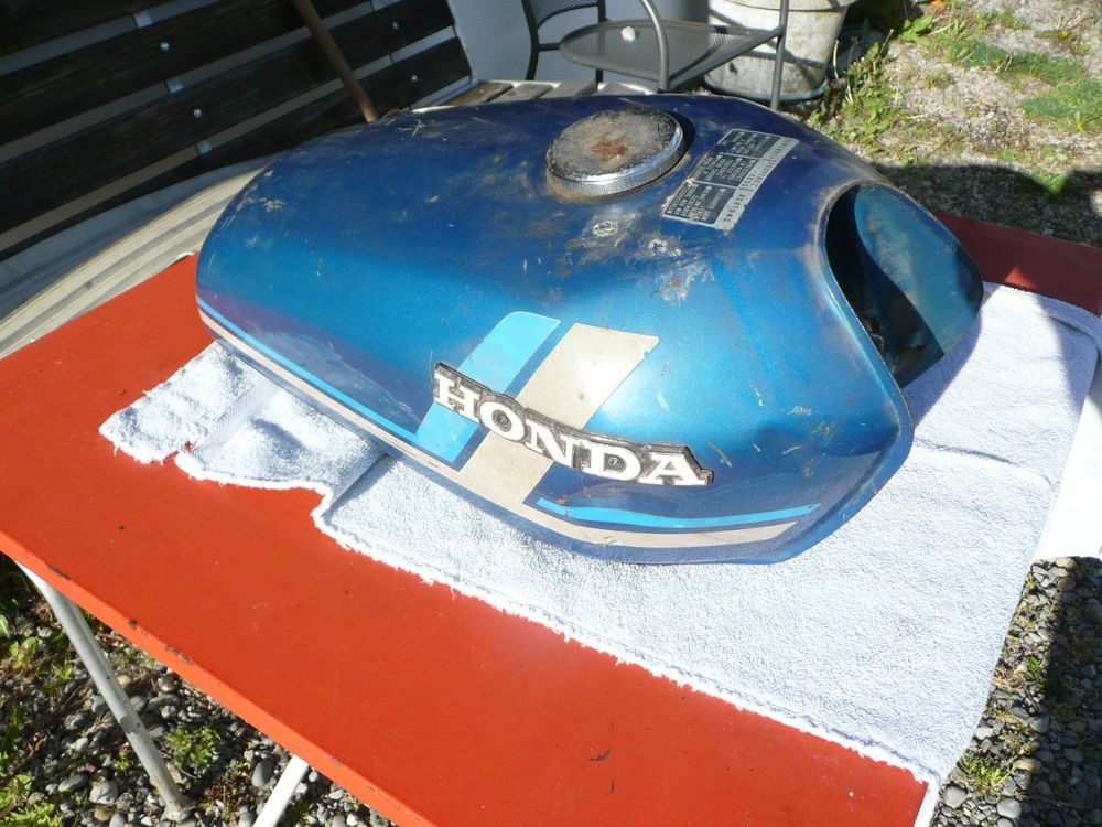 OLDTIMER HONDA CG125 TANK 1975-1985 FÜR CAFERACER / RATBIKE | Acheter ...