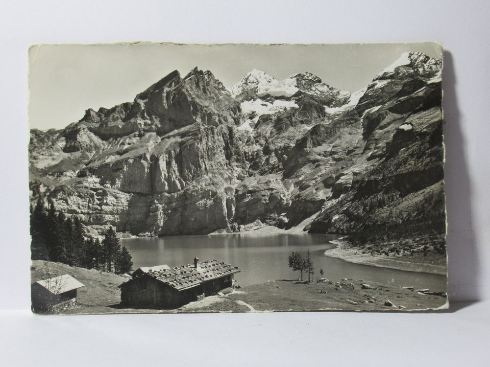 Oeschinensee und Blümlisalp um 1940 (Gebraucht) in Grenchen für CHF 0.2 – mit Lieferung auf ...