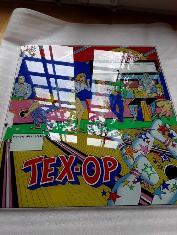 Flipper Glas Scheibe Original 60er Jahre, 51x55cm (Gebraucht) in Zürich ...