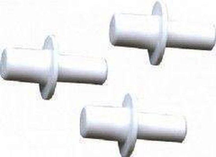 2 x 10 Regal- Tablar-träger à ⌀ 5 mm / Material: Kunststoff (Neu und ...