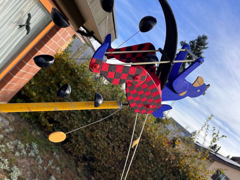 Windspiel Windrad Globi mit Stange | Kaufen auf Ricardo