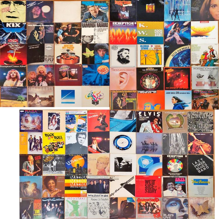 Schallplattensammlung mit 220 Platten (Gebraucht) in Trübbach für CHF ...