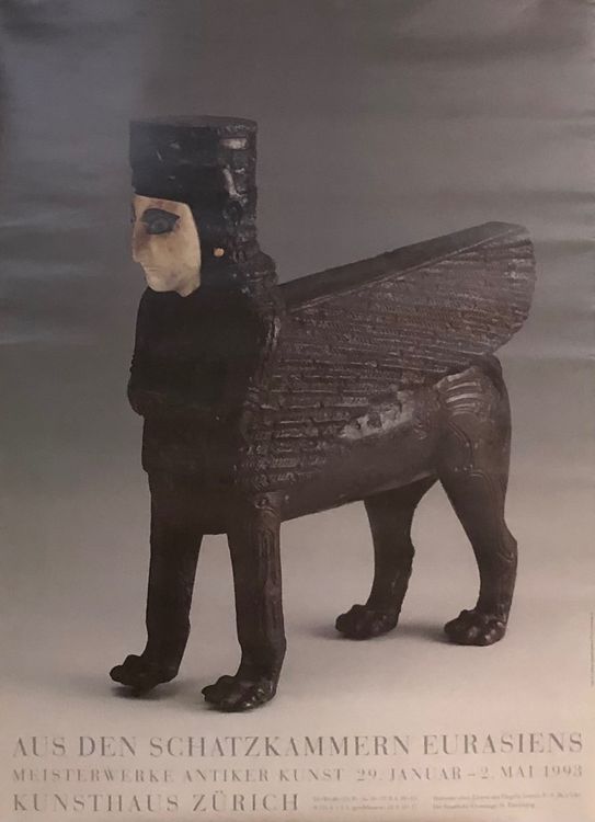 1 Plakat: Aus den Schatzkammern Eurasiens, Kunsthaus Zürich (Gebraucht) in Zürich für CHF 40 ...
