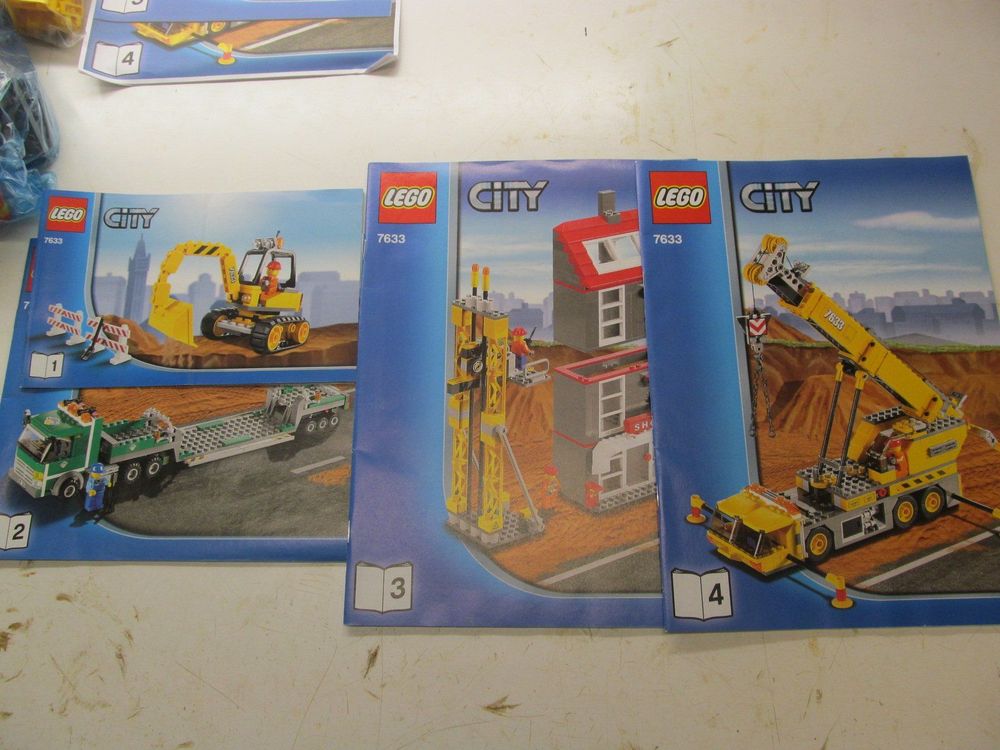 LEGO CITY 7633 4 er SET KOMPLET | Kaufen auf Ricardo