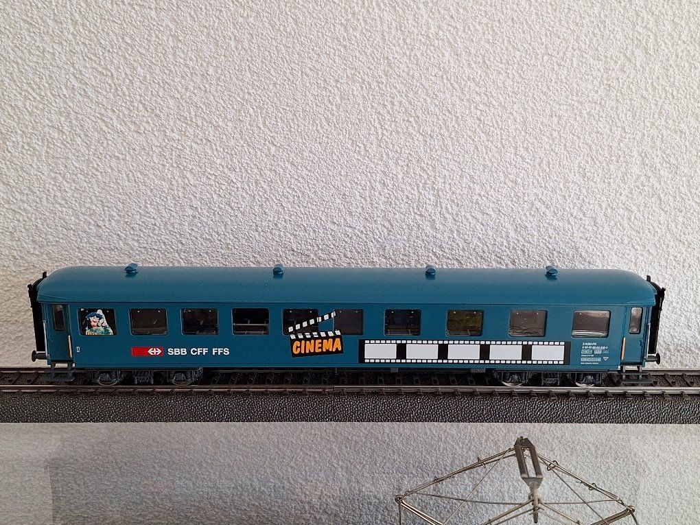 HAG Ho N°65040. Voiture Cinéma des CFF, selon photos (Neu und ...