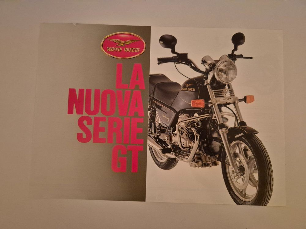Moto Guzzi La Nuova Serie GT Prospekt (Gebraucht) in Langendorf für CHF ...