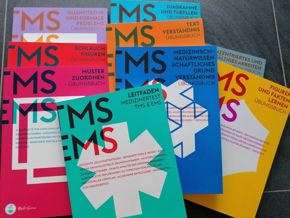 Numerus Clausus / EMS / TMS / NC - 11 Bücher & 1 Heft (Gebraucht) in ...