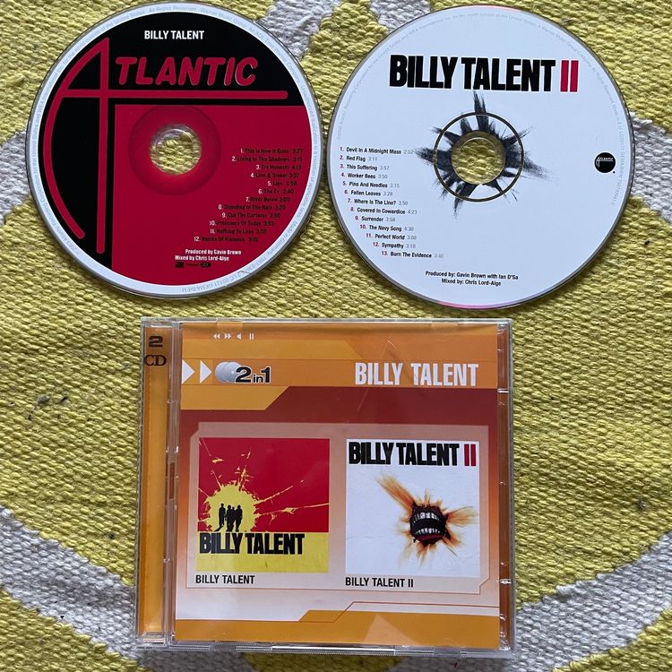 BILLY TALENT-2CD BILLY TALENT/BILLY TALENT II (Gebraucht) in ...