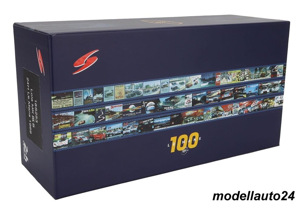 Lola T70 Mk3B GT 24h Le Mans 1969 Jo Bonnier / Spark 1:18 | Kaufen auf ...