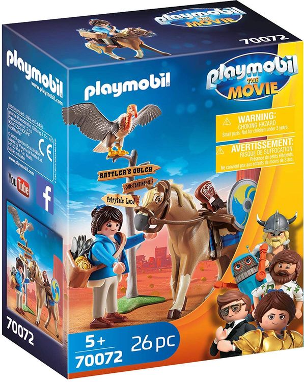 Playmobil The Movie 70072 Marla mit Pferd Neu ungeöffnet (Neu und ...
