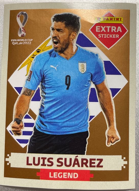LUIS SUAREZ EXTRA STICKER (Neu und originalverpackt) in Zürich für CHF ...