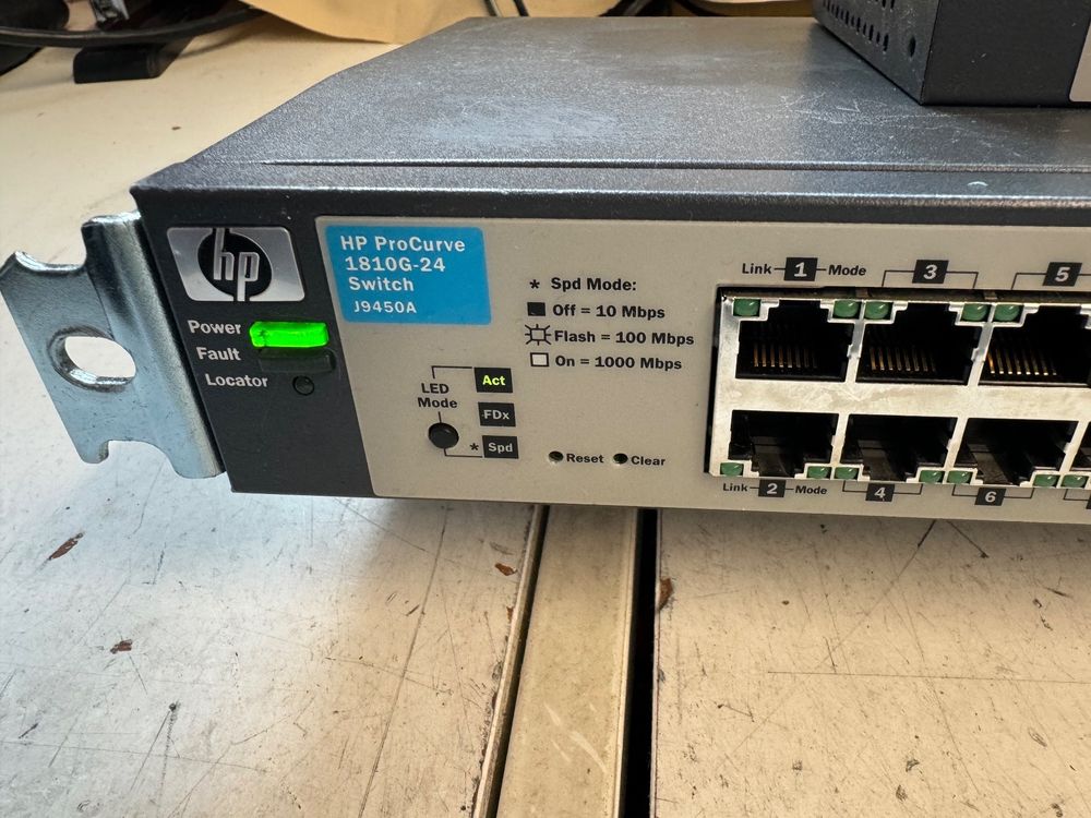 HP ProCurve Switch 1810G-8 & 1810G-24 (Gebraucht) in Steffisburg für ...