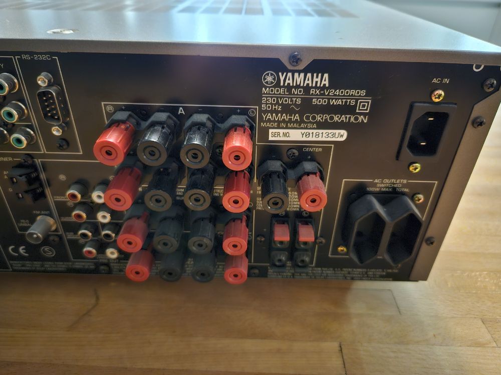 AV Receiver Yamaha RX-V2400 RDS THX (Gebraucht) in Zürich für CHF 80 ...
