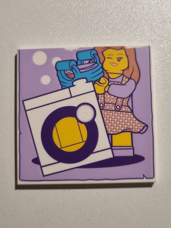 LEGO 10202pb024 Tile 6x6 Minifigure and Washing Machine | Kaufen auf ...