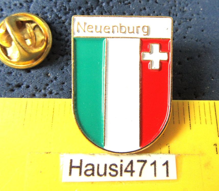 NEUCHATEL KANTONS-WAPPEN PIN GEPRÄGT | Kaufen auf Ricardo