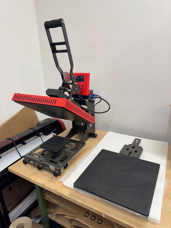 Transferpresse Secabo HPC01, mit Wechselplatte (Gebraucht) in Worben für CHF 298 – nur Abholung ...