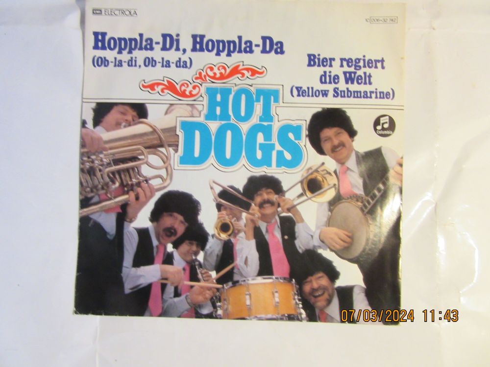 Vynil-Single Hot Dogs | Kaufen auf Ricardo
