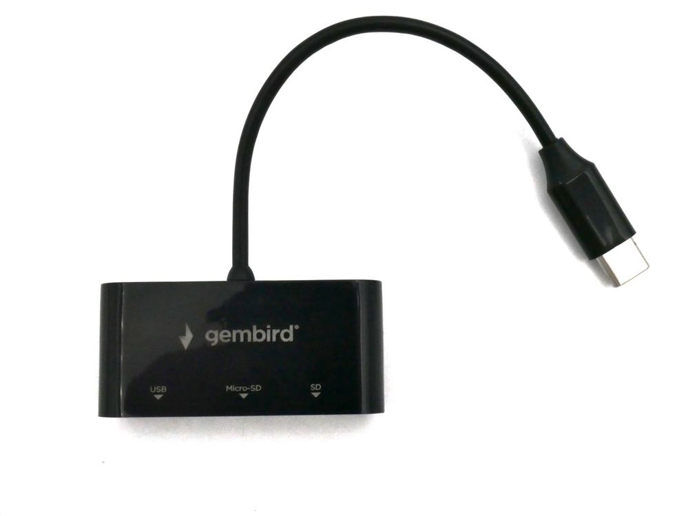 USB Type c Card reader/ writer, Gembird (Neu und originalverpackt) in ...