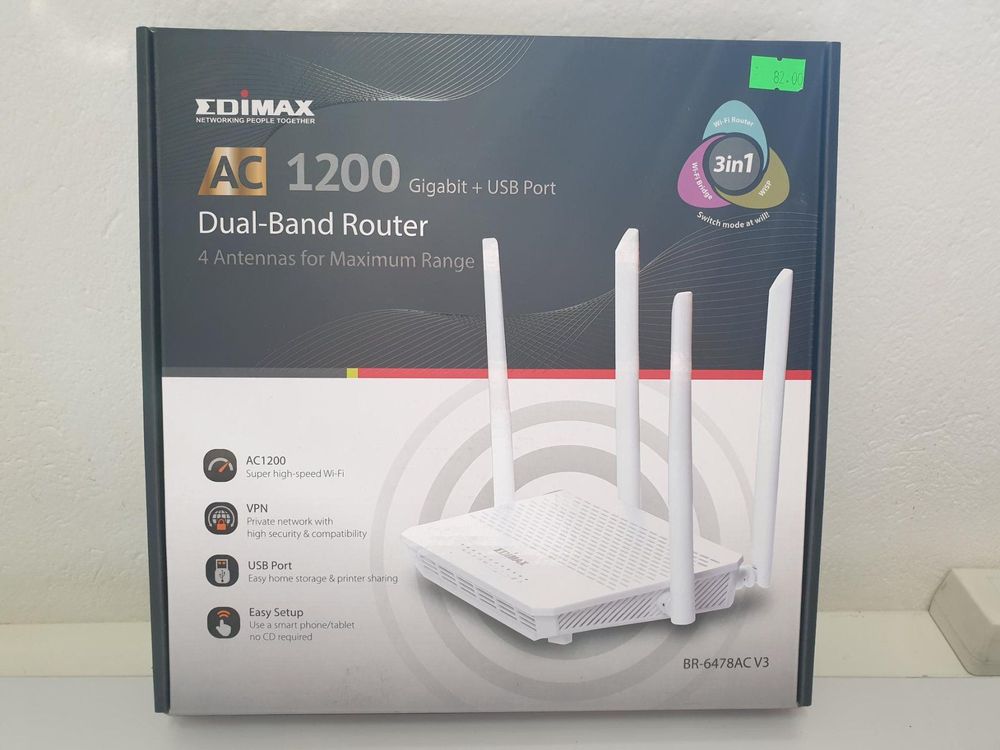 Edimax Dual Band Router (Neu und originalverpackt) in Aarau für CHF 1 ...