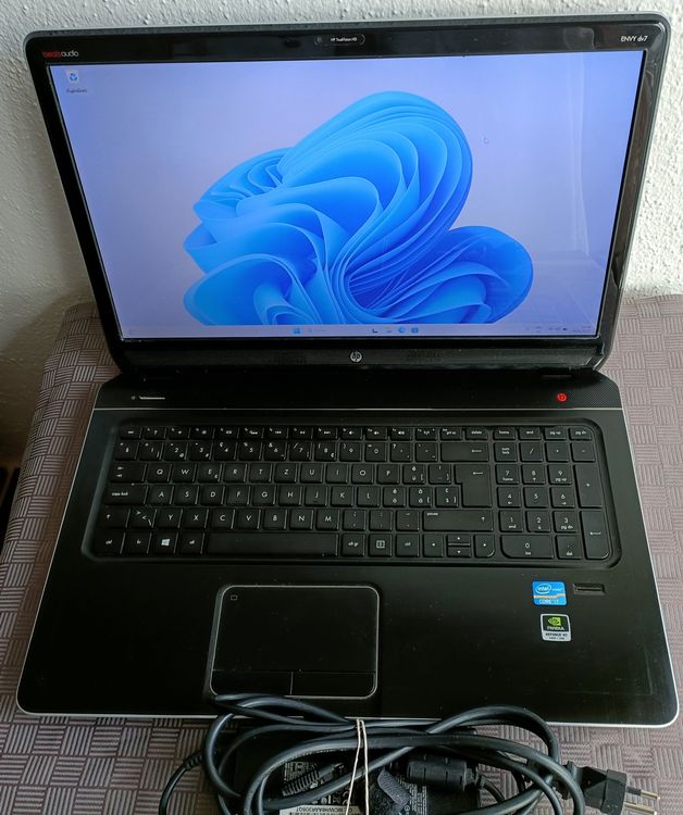Laptop HP Envy dv7,i7,RAM 12GB,SSD 256GB, Windows 11+Office (Gebraucht ...