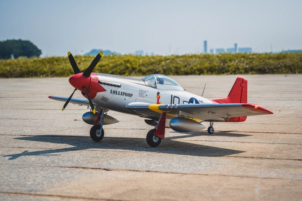 Arrows P-51 PNP mit Vector-Stabi 850mm (Neu und originalverpackt) in ...