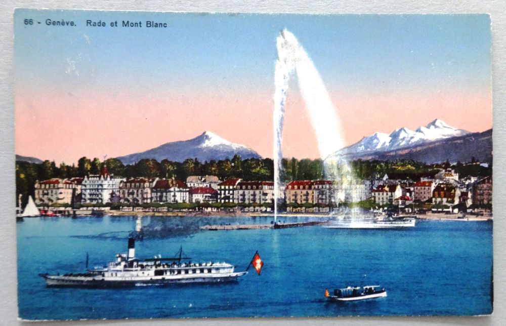 Genève - Rade et Mont Blanc | Kaufen auf Ricardo